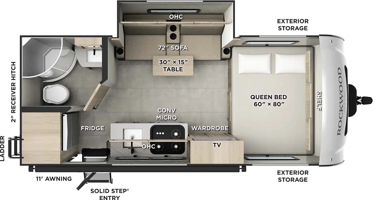 Rockwood Geo Pro Travel Trailers - Forest River RV